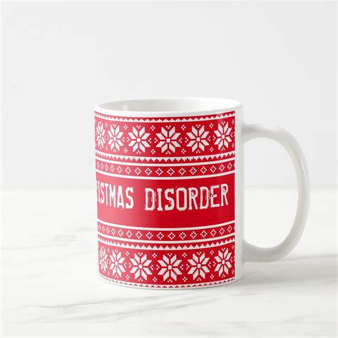Funny Ocd Obsessive Christmas Disorder Coffee Mug Zazzle