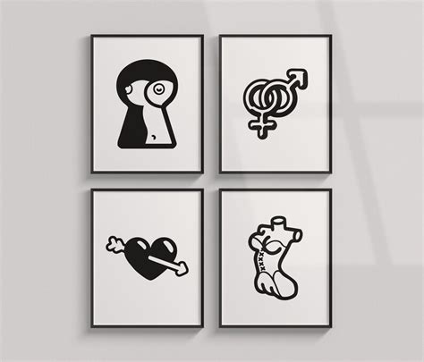 Sexy Draw 60 Sexy Anime Erotica Clipart Digital Download Etsy