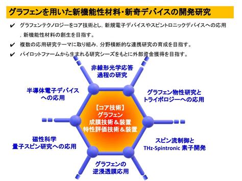 グラフェンを用いた新機能性材料新奇デバイスの開発研究 福井大学研究ファーム 福井大学