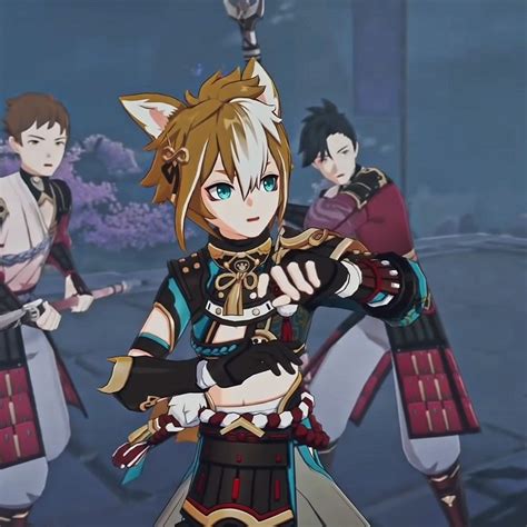 Gorou Genshin Impact Screencaps Anime Characters Favorite Character Anime