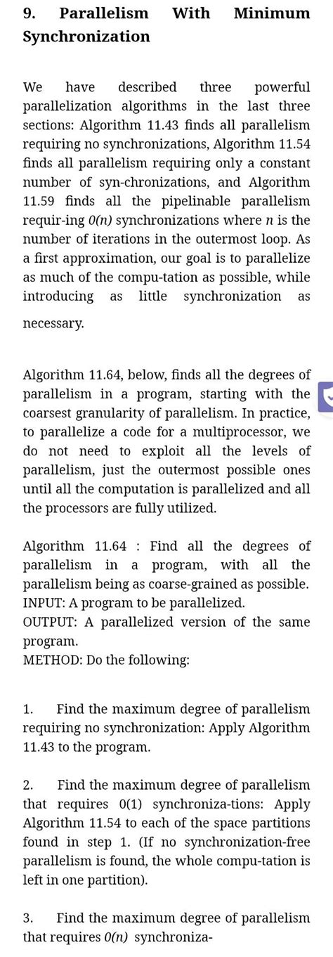 Solved Tions Apply Algorithm 1159 To Each Of The