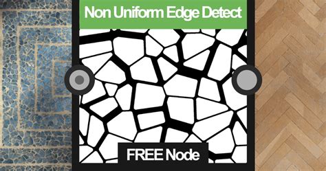 Free Non Uniform Edge Detect Node For Substance Designer