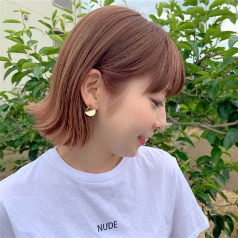 髪色に迷っているボブさん必見！ボブだから可愛いヘアカラー♡【hair】