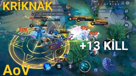 Krİknak Jungle Pro Gameplay Arena Of Valor Youtube