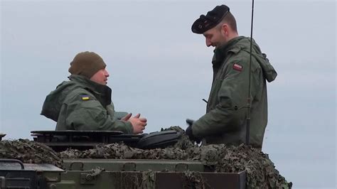 Навчання українських військових на танках Leopard у Польщі