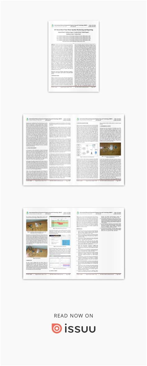 Iot Based Real Time Water Quality Monitoring System