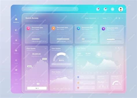 Premium Vector Infographic Dashboard Uiux Design With Graphs Charts