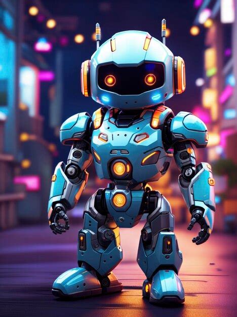 Premium Ai Image Exploring An Rc Cute Robot Fantasy