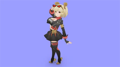 Burnice 3d Model By Casttelan2 [2ada926] Sketchfab