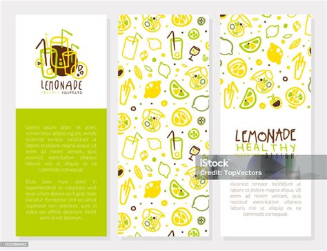 텍스트 신선한 과일과 상쾌한 여름 음료 포스터 카드 포장 벡터 일러스트를위한 공간 건강한 레모네이드 배너 템플릿 원래 디자인 0명에 대한 스톡 벡터 아트 및 기타 이미지