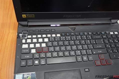 รับเปลี่ยนคีย์บอร์ดโน๊ตบุ๊ค Keyboard คีย์บอร์ดเสีย กดไม่ติด ปุ่มค้าง ปุ่มหาย กดไม่ค่อยติด