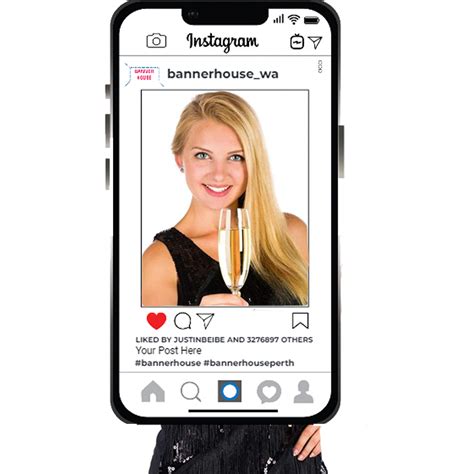 Social Media Selfie Frames Social Media Photo Booth Banner House