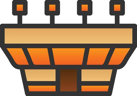 Stadium Vector Icon Design 15696200 Vector Art At Vecteezy