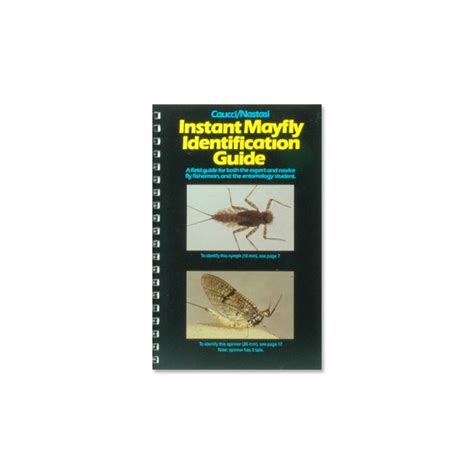 Instant Mayfly Identification Guide Fly Fishing Fishing Accesories