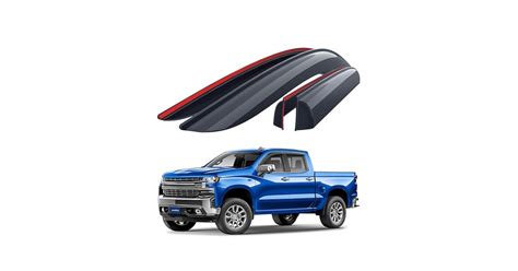 2019 2025 Deflectors Goodyear Shatterproof Window Deflectors For Chevy