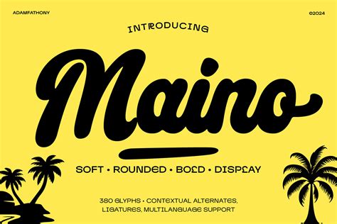 Maino Script Behance