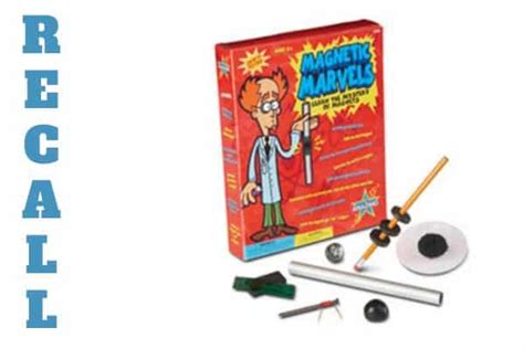 Health Canada Recalls Be Amazing Magnetic Marvels Due To Ingestion