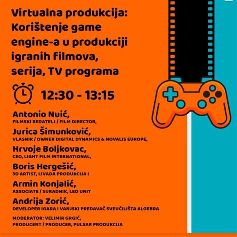Evo Mene 4 Listopada 2024 Na Sveučilištu Algebra Održava Se Blender Film And Games Koja Spaja