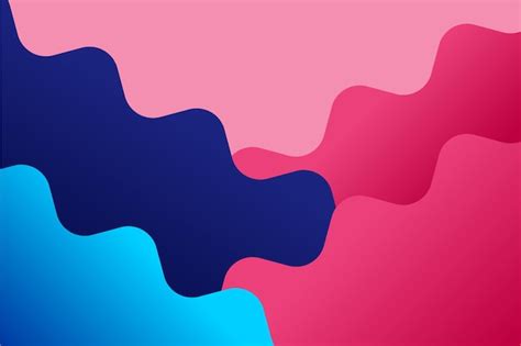 Premium Vector Colorful Abstract Wave Background