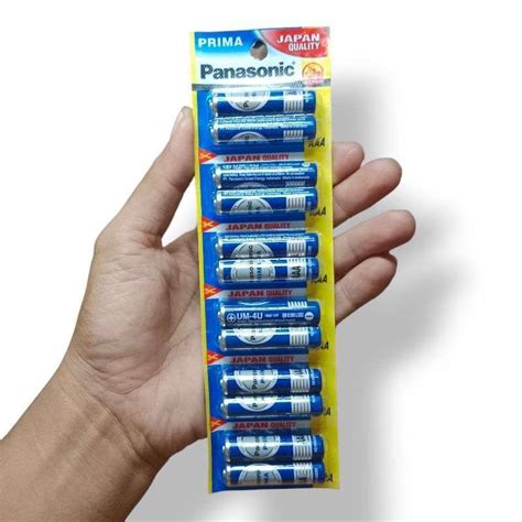 Jual Hans Ori Panasonic Prima Metal Batu Batt Aaa Kecil A3 Aa A2