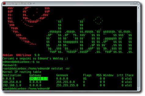 Come Visualizzare Default Gateway Da Terminale In Linux Edmond S Weblog