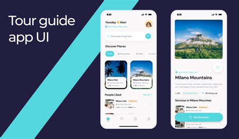 Tour Guide App Ui Free Figma Xd Sketch Ui Design File Website Templates Dashboard Ui Kits
