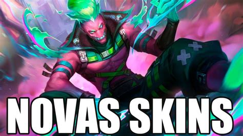 Chegou Novas Skins DemÔnios Urbanos E Nova Linha Mitica Youtube