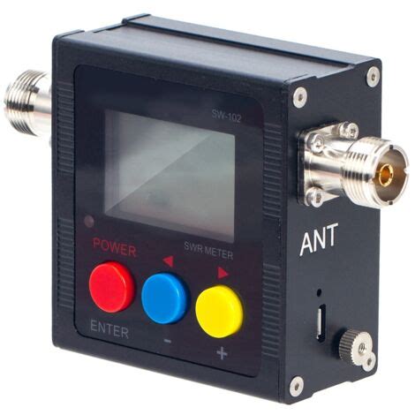 Compteur Sw 102 125 520 Mhz Vhfuhf Numérique Puissance Swr Prise Us