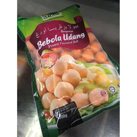 Halal Bebola Udang Prawn Flavoured Balls 1kg Halal Shopee Malaysia