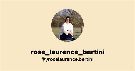 Roselaurence Bertini Instagram Linktree