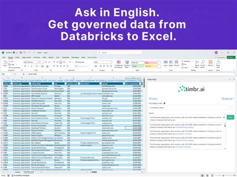 Excel Databricks Semanticlayer Bi Datademocratization Timbrai
