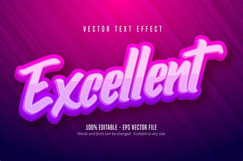 Cartoon Style Editable Text Effect A Brushes And More By Designvectx