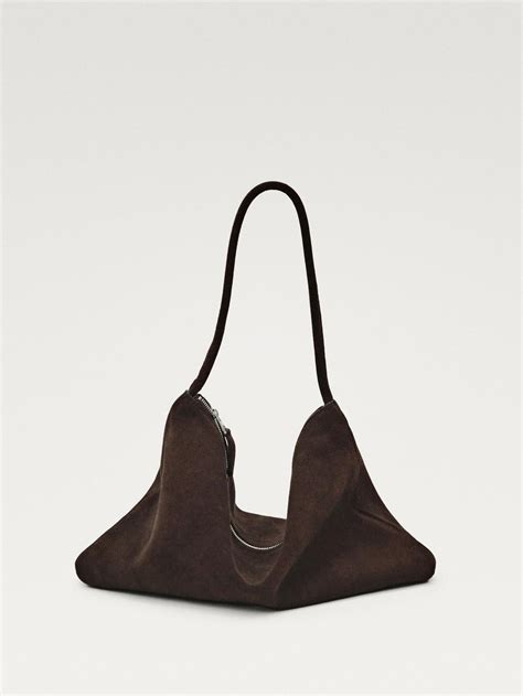 Womens Leather Shopper Bags Massimo Dutti Us