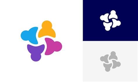 Logotipo De La Comunidad Logotipo De La Comunidad Social Logotipo De La