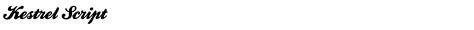 Kestrel Script Font Webfont And Desktop Myfonts
