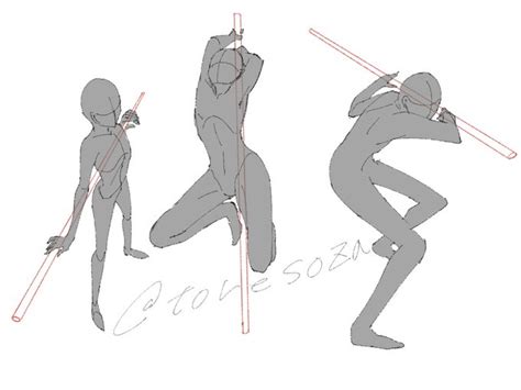 素材っぽいのさん がハッシュタグ トレス素材 長い武器振り回す構図。鎌とか斧とかハンマーなどなど をつけたツイート一覧 1