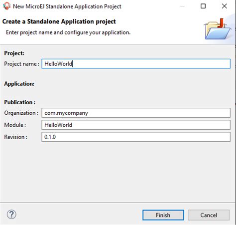 create a microej firmware from scratch — microej documentation