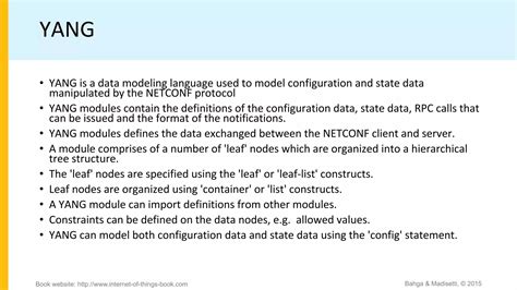 Netconf And Yang Ppt