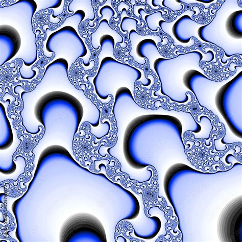 silver fractal continuous background with water effect stock