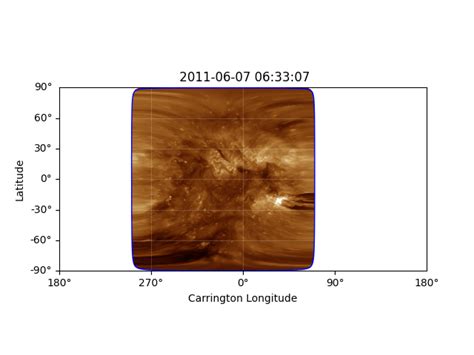 Creating Carrington Maps — Sunpy 71dev24 Documentation