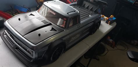 My New Arrma Infraction With A Custom Body R Rccars