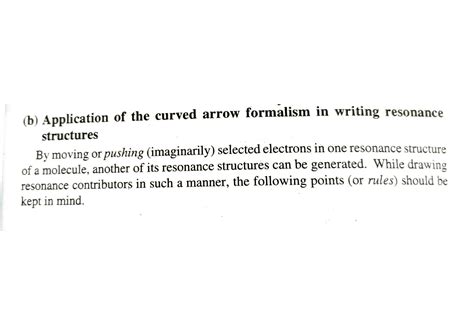 Solution Application Of The Curved Arrow Formalism In Writing