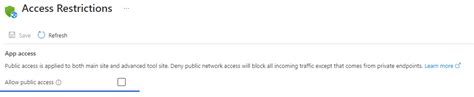 Advanced Access Restriction Scenarios In Azure App Service Azure App