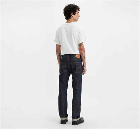 501® Original Fit Shrink To Fit™ Selvedge Mens Jeans Dark Wash