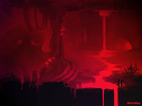 Sad Shadow Blob Finds Place To Cry By Mintymay On Deviantart