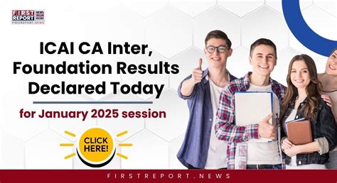 Icai Ca January 2025 Results Declared Check Now