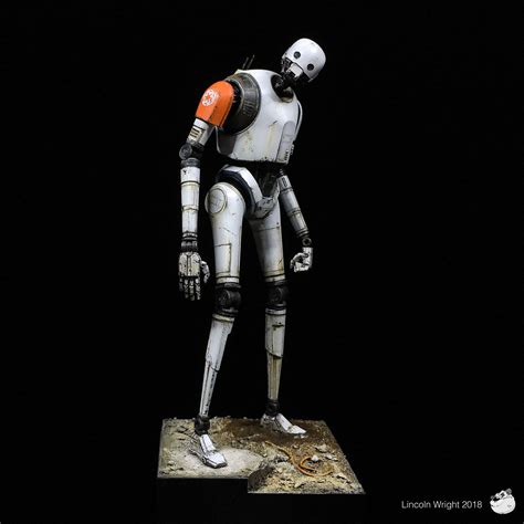 Bandai Star Wars Model Kits Custom K2so On Tatooine Artofit