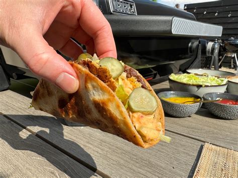 Smashed Big Mac Tacos Met Video Een Barbecue Recept Van SterkInDeKeuken