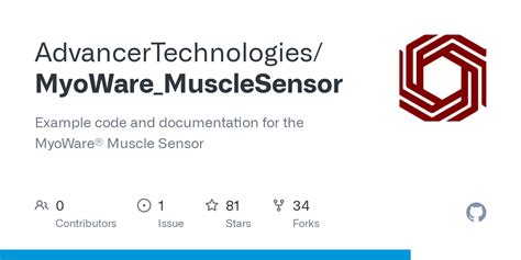 GitHub AdvancerTechnologies MyoWare MuscleSensor Example Code And