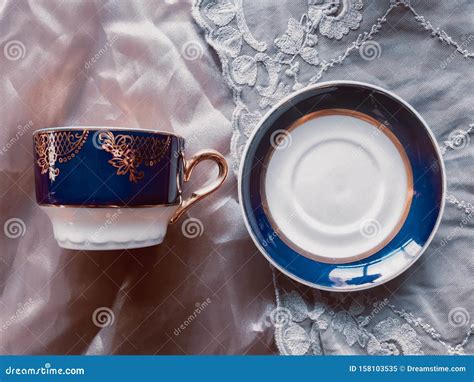 Old China Tea Set Stock Image Image Of China Lace 158103535